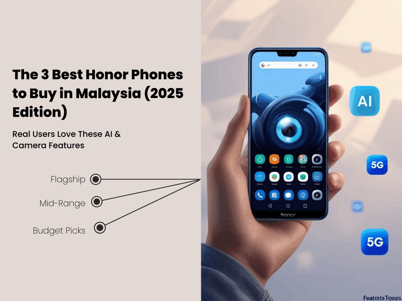 Honor Phones 2025 Malaysia: Best Models, AI Tools & Prices